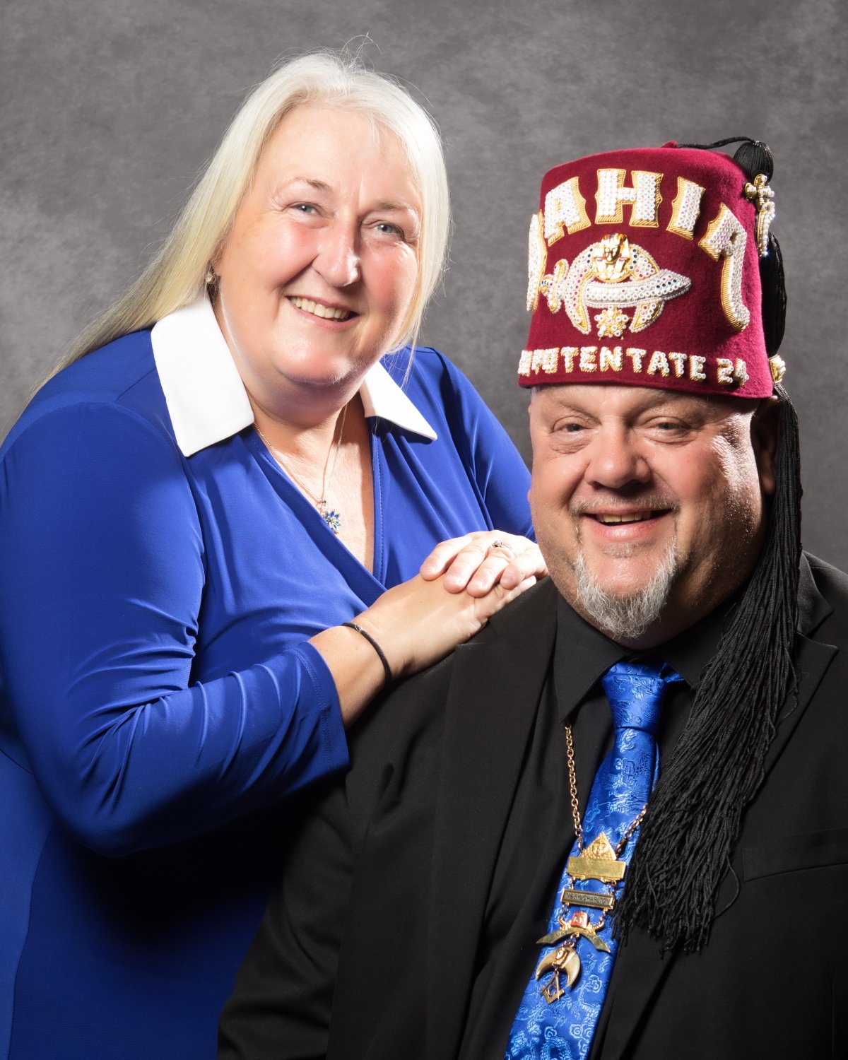 Illustrious Potentate Mark Charlton and Lady Dawn – Bahia Shriners